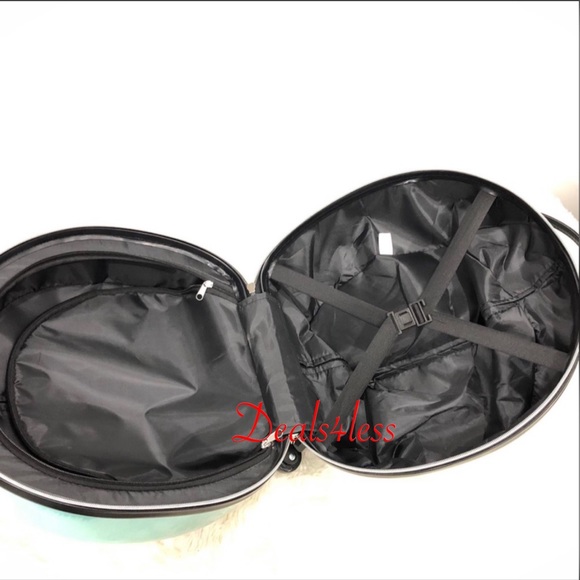 Justice | Bags | Justice Hard Shell Suitcase Round Wheelie Luggage ...